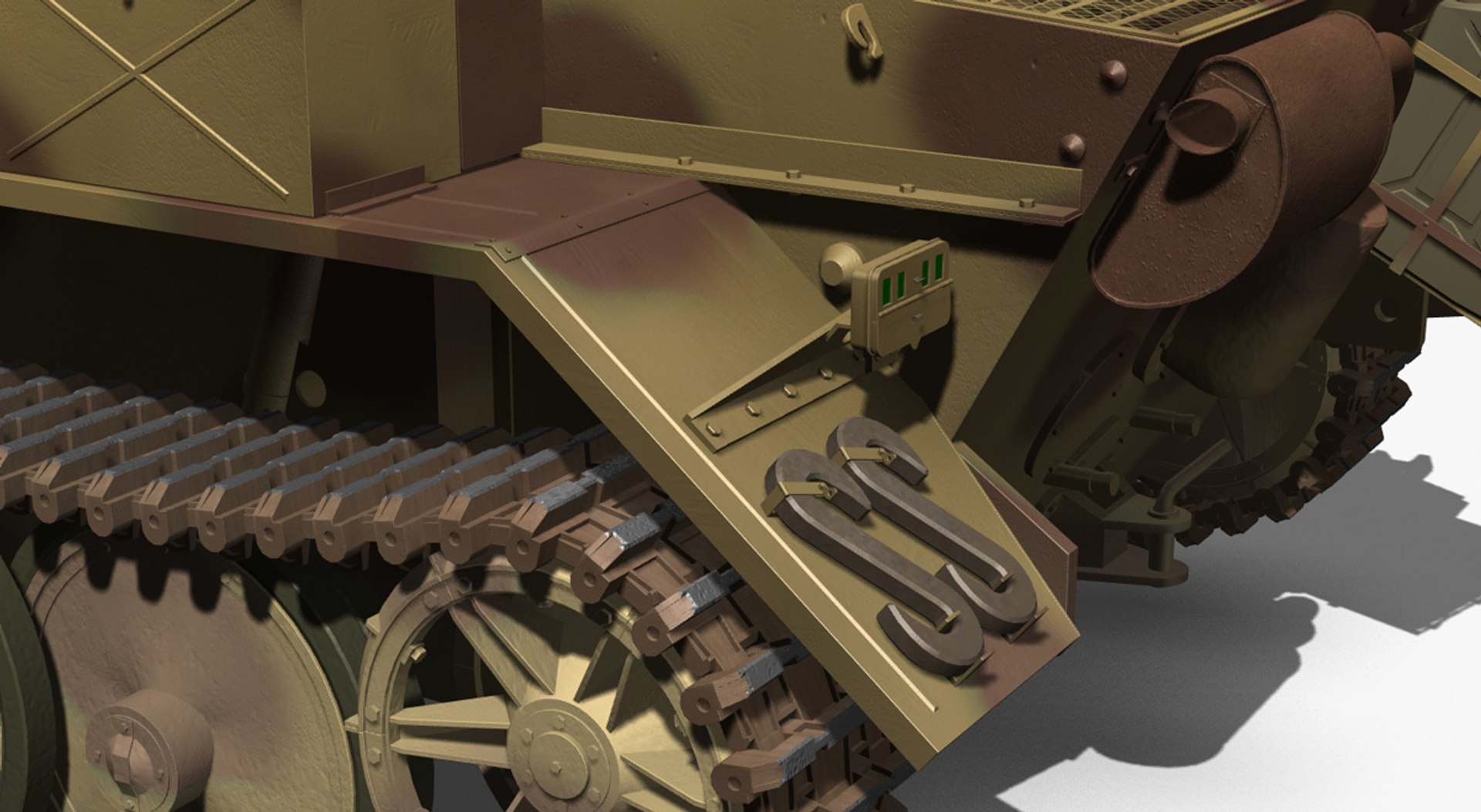 3d Light Tank Ii L Model