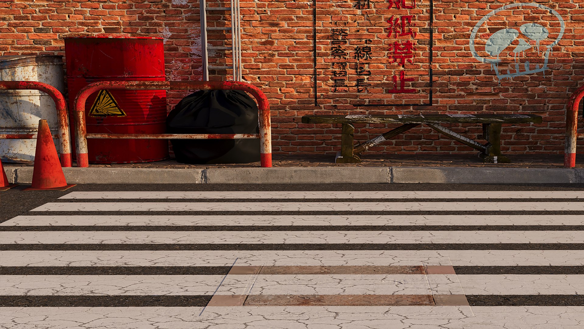 Platform Adventure Game Scene model - TurboSquid 2155106