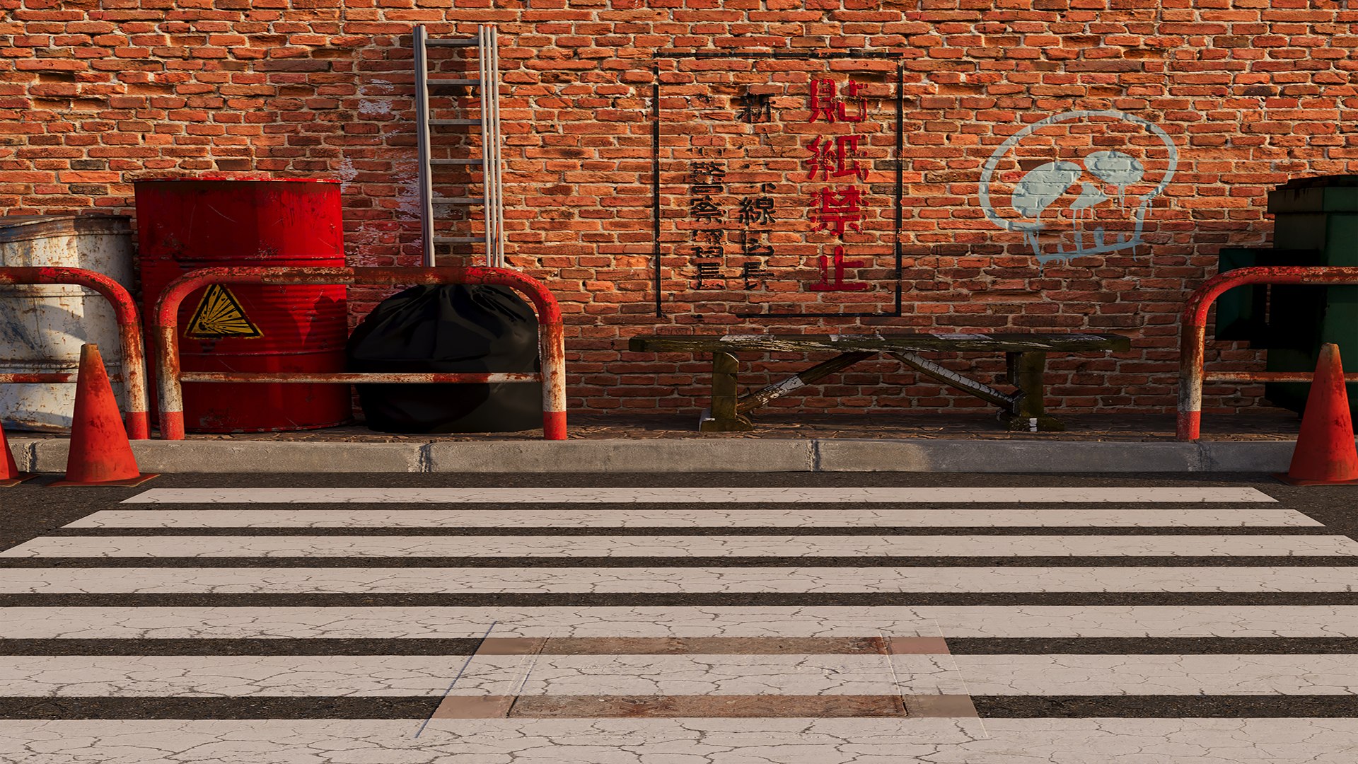 Platform Adventure Game Scene model - TurboSquid 2155106