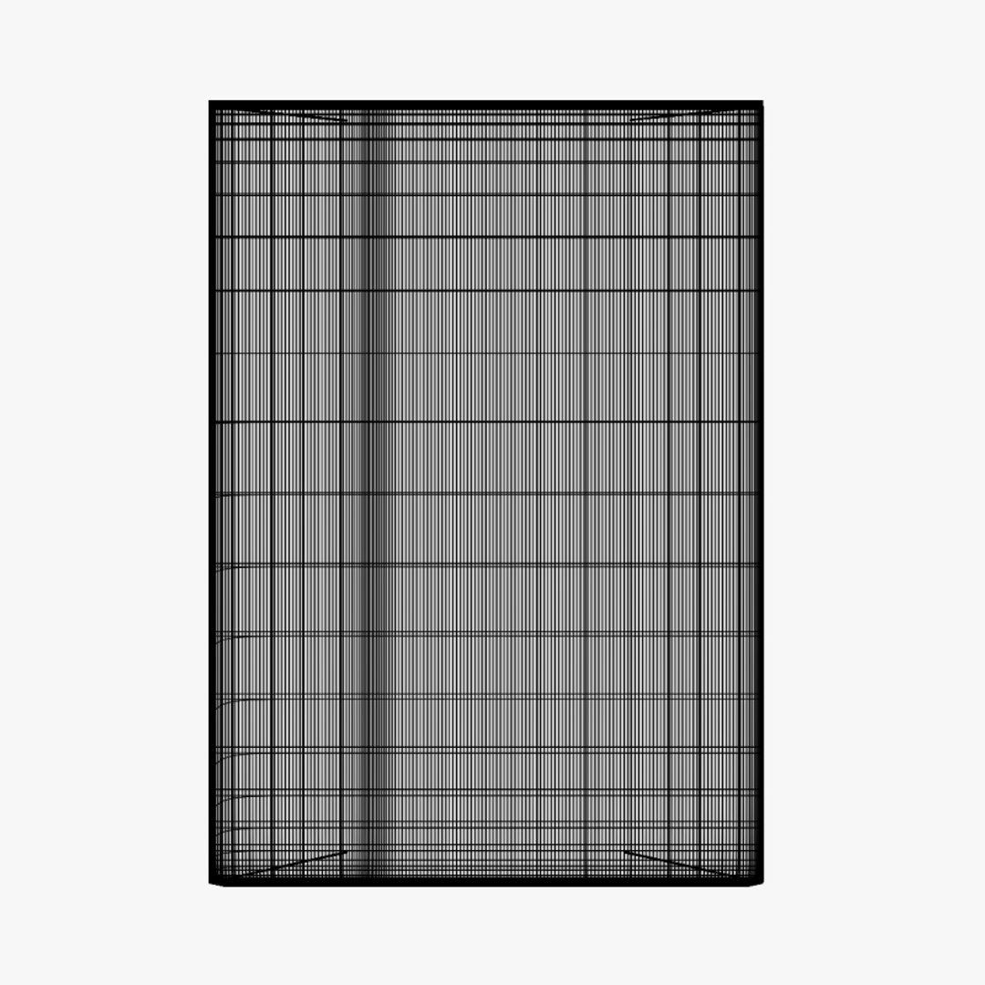 Basic Cereal Box - Geometry Only No Textures No Materials Model ...