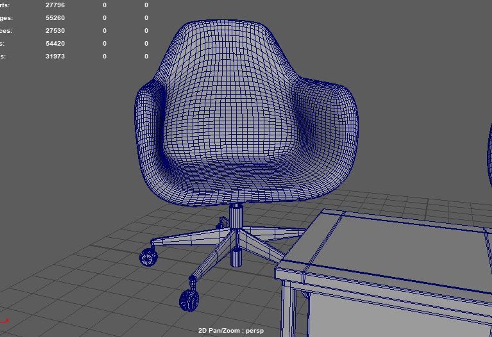 3D Swivel Chair 3D Model - TurboSquid 2362048