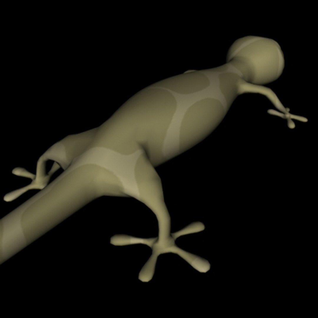 3d 3ds Gecko Animate