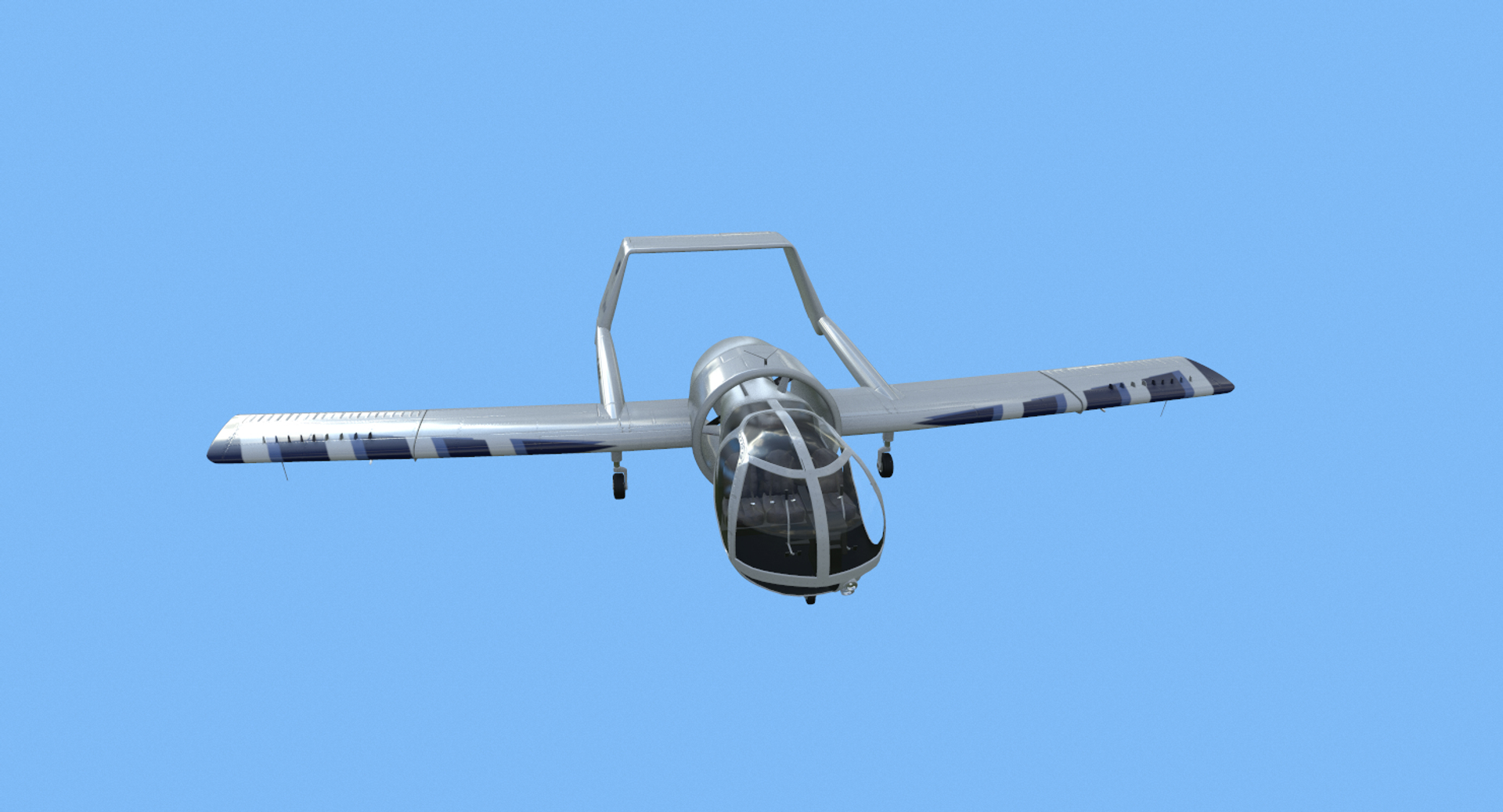 Edgley Optica Plane 3d Max