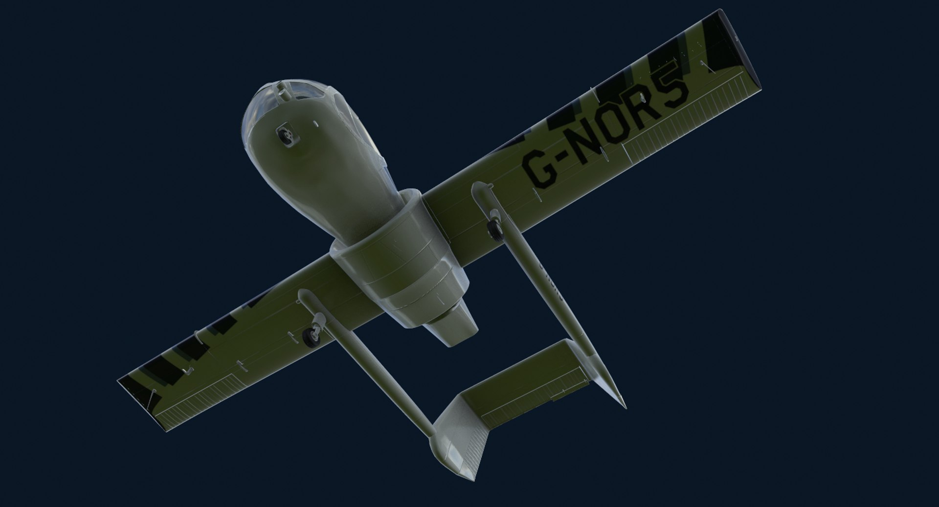 Edgley Optica Plane 3d Max