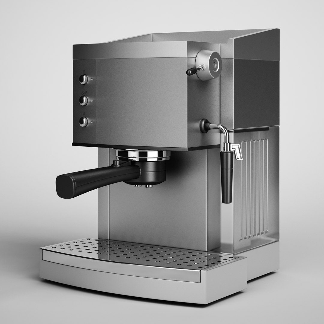 3d Coffee Maker 05