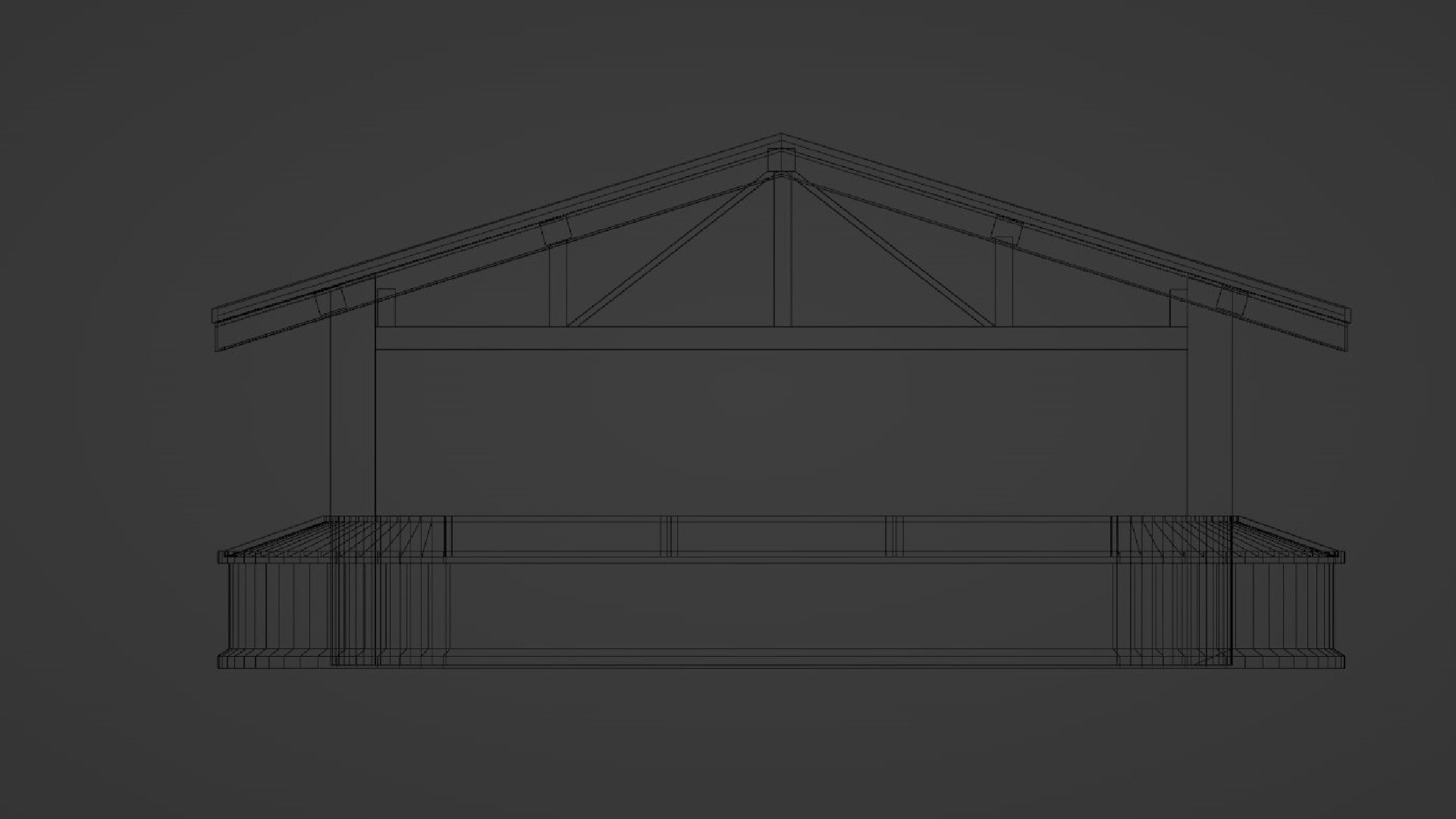 3D Market Stand - TurboSquid 2333490