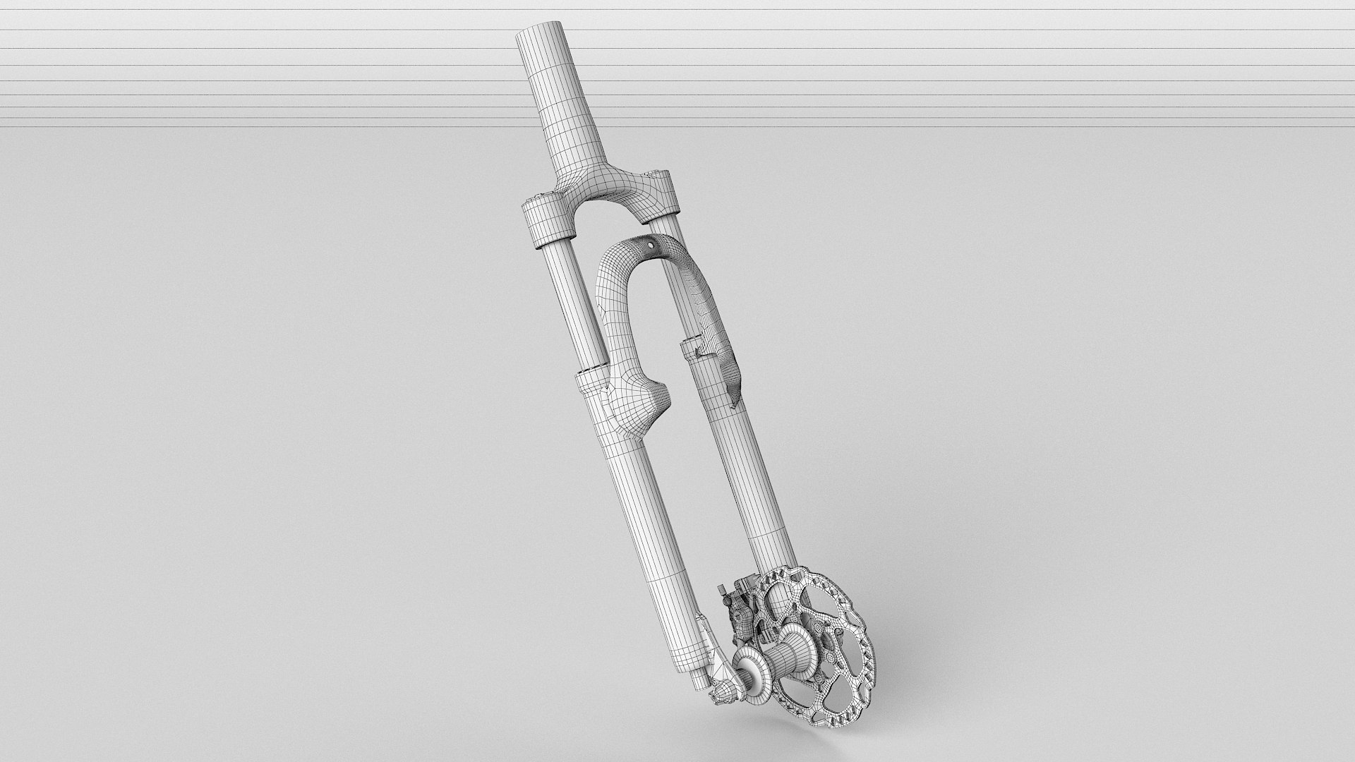 Bicycle Fork 3D Model - TurboSquid 1633716