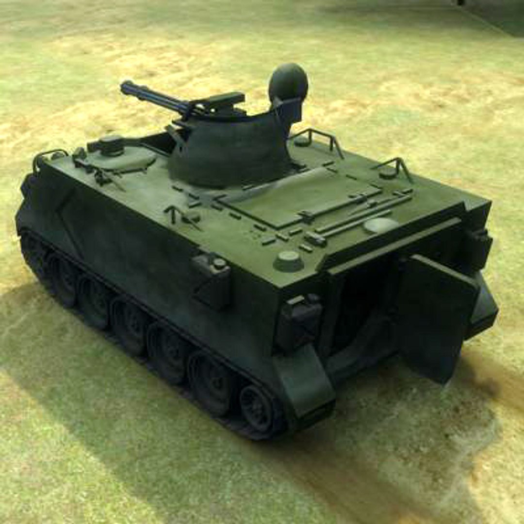 M163 Vulcan 3d Model