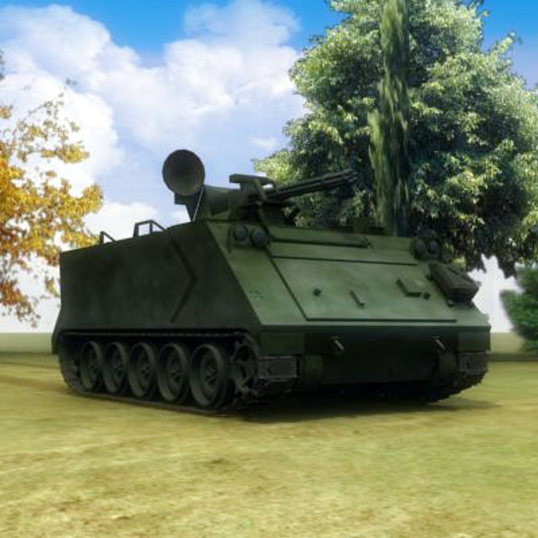 M163 Vulcan 3d Model