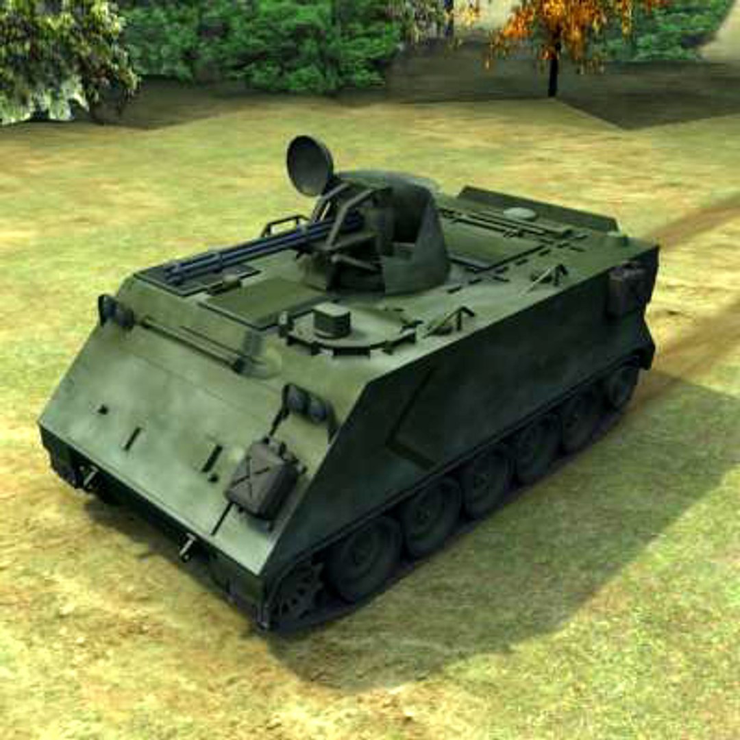 M163 Vulcan 3d Model