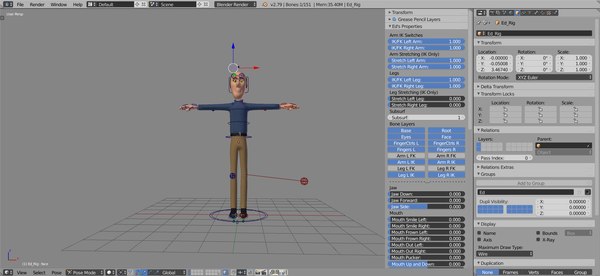 3D rigging mesh man - TurboSquid 1328518