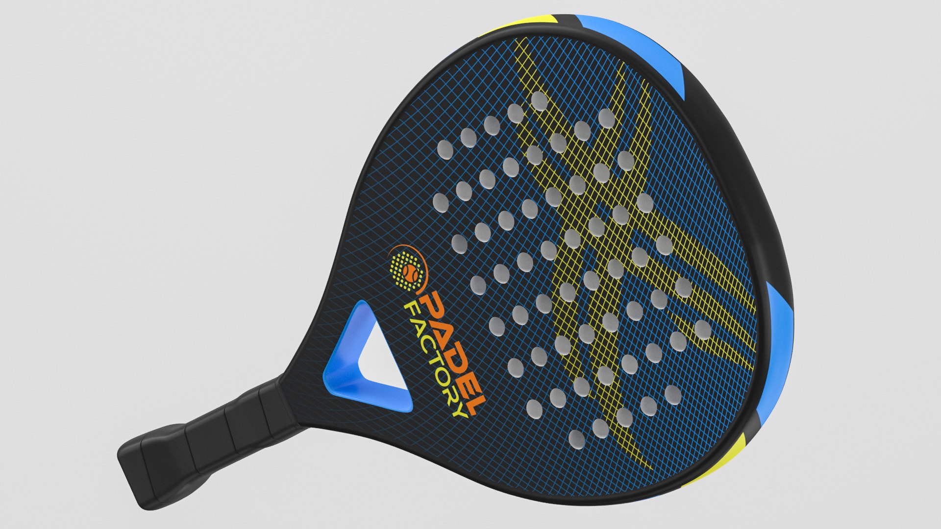3D Model Padel Tennis Racquet 01 - TurboSquid 1921861