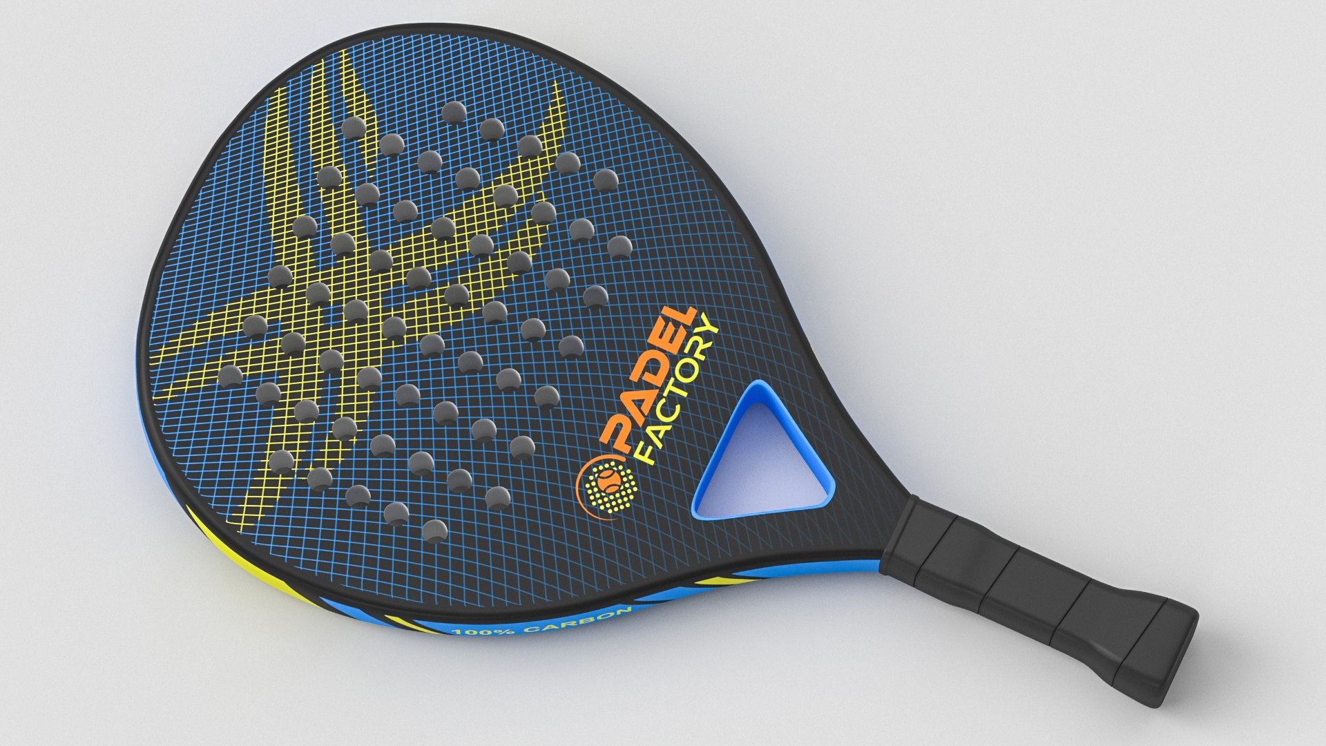 3D Model Padel Tennis Racquet 01 - TurboSquid 1921861