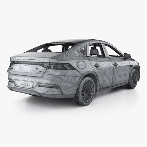 modelo 3d BYD Qin Plus con interior HQ 2021 - TurboSquid 1995025