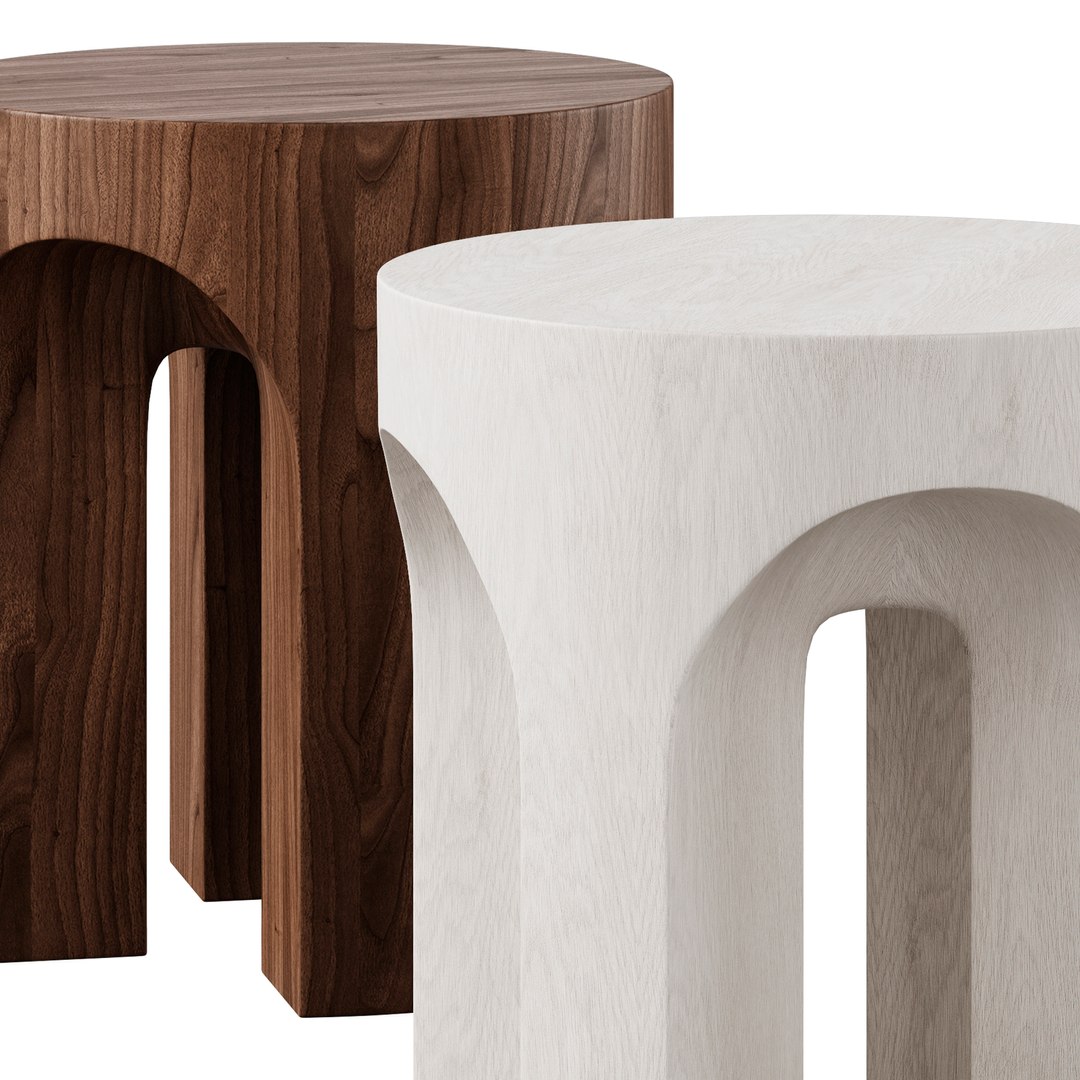 3D Jozi Round Side Table Model - TurboSquid 2370434