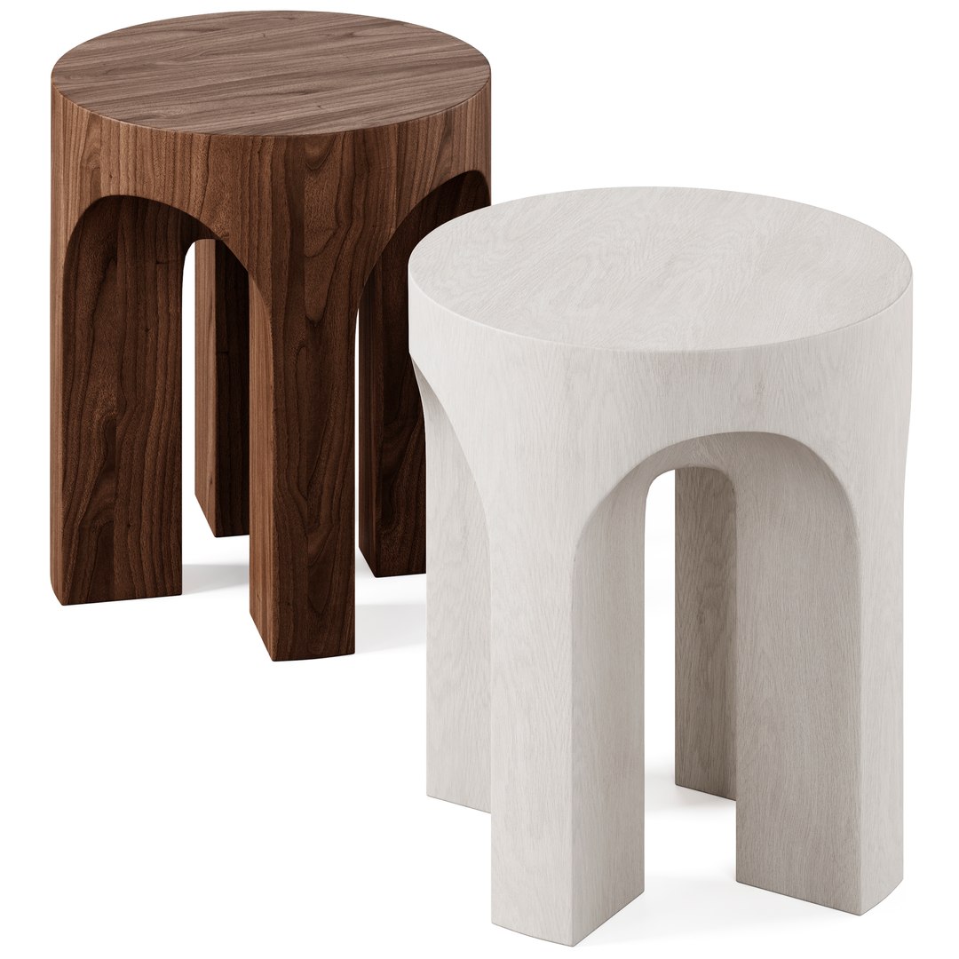 3D Jozi Round Side Table Model - TurboSquid 2370434