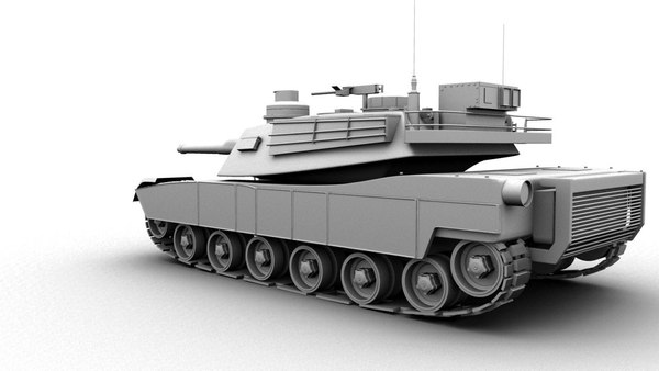 modelo 3d A1 Abrams Tank - TurboSquid 751754