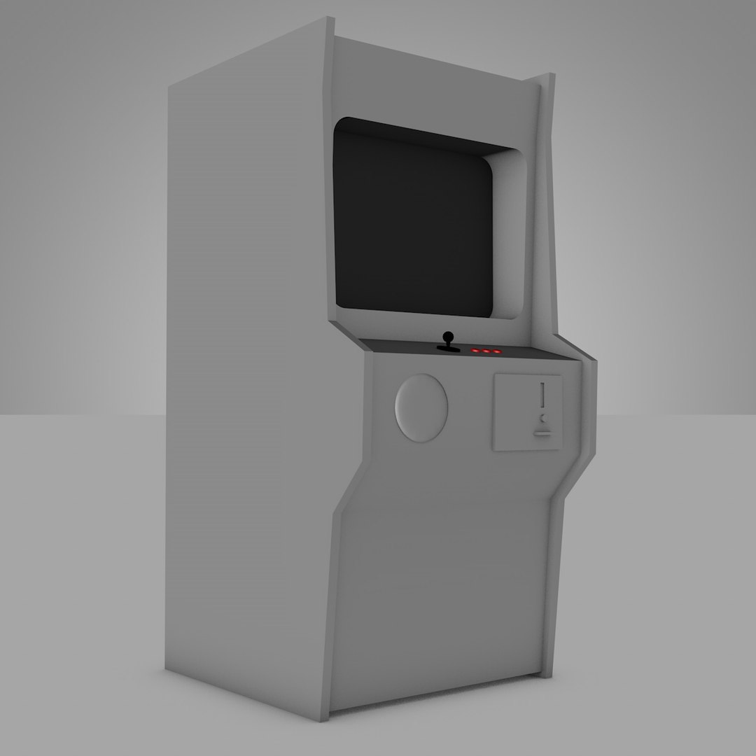 3D Arcade Cabinet Model - TurboSquid 2079778