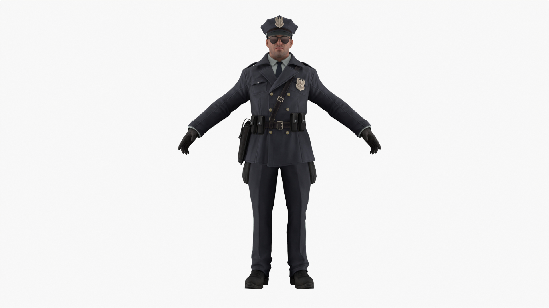 Police 3D model - TurboSquid 2114310
