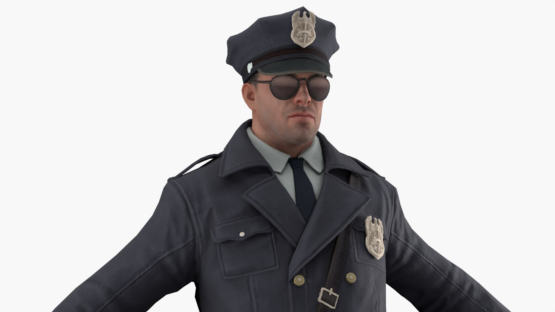 Police 3D model - TurboSquid 2114310