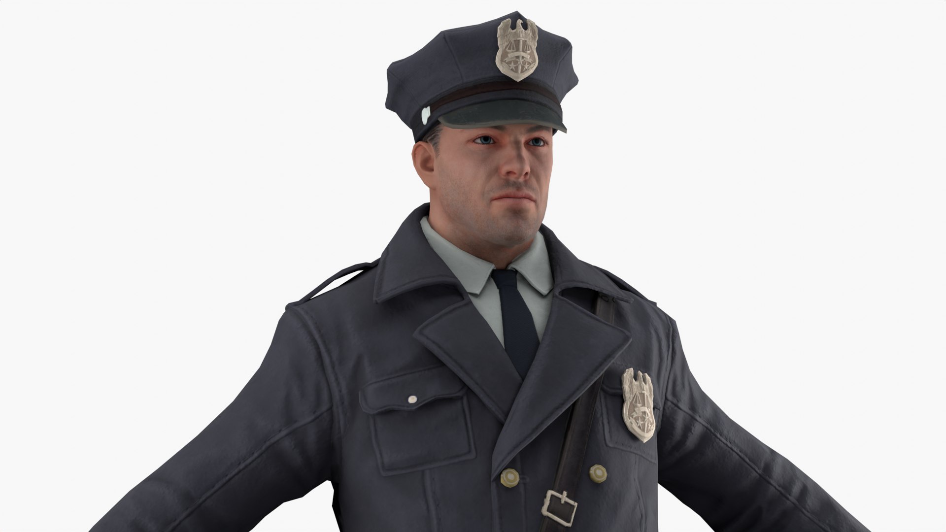 Police 3D model - TurboSquid 2114310