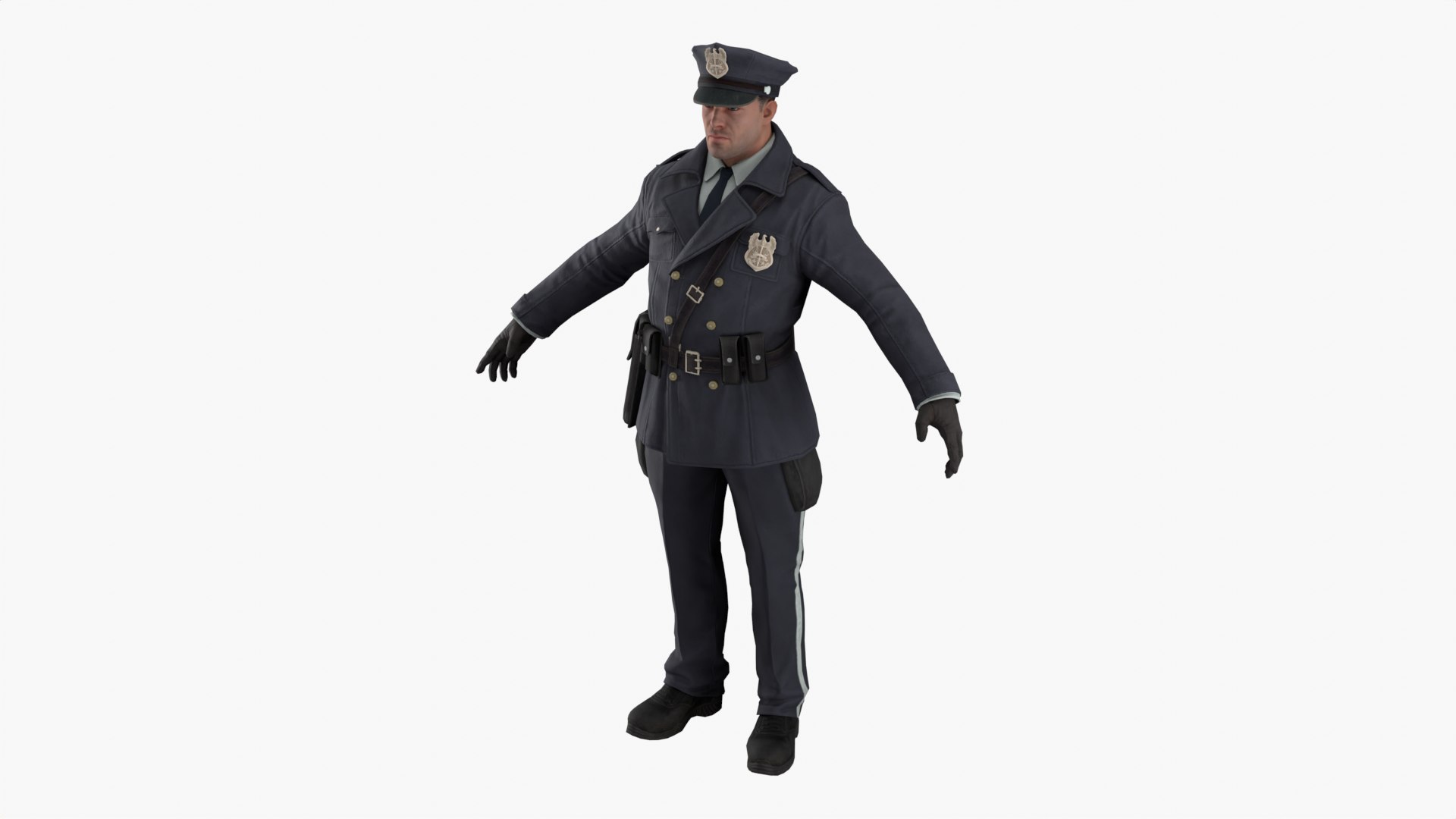 Police 3D model - TurboSquid 2114310
