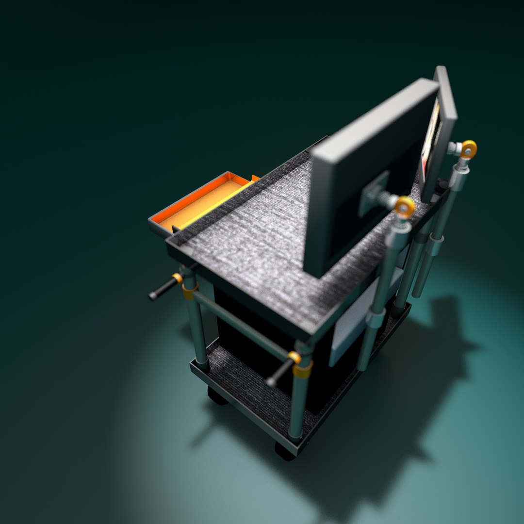 Film Cart 3D Model - TurboSquid 1381077