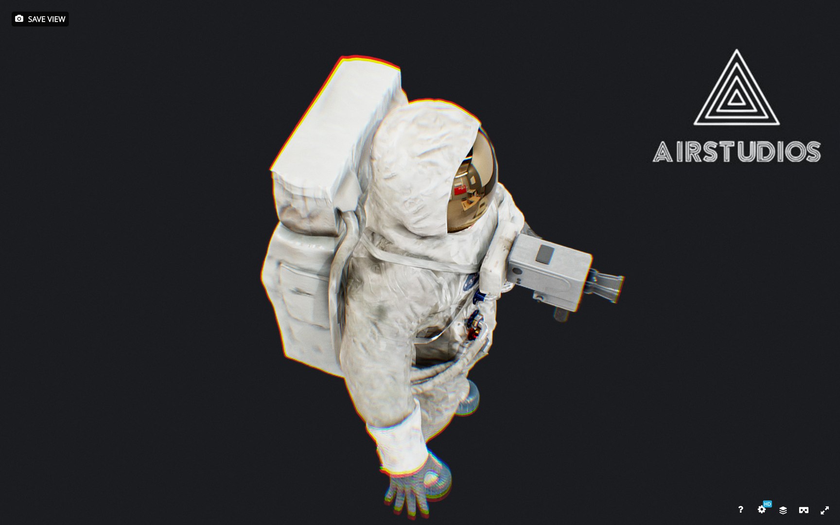 3D Neil Armstrong Astronaut Space Suit - TurboSquid 1886032