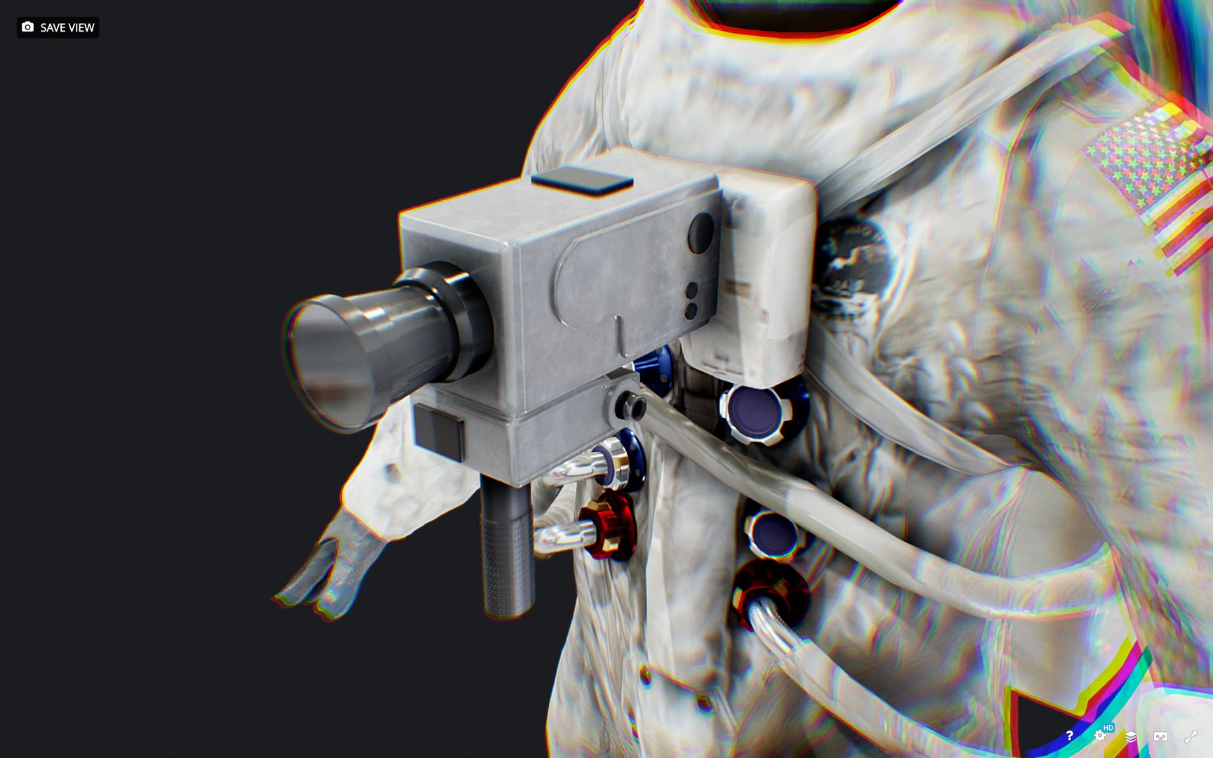 3D Neil Armstrong Astronaut Space Suit - TurboSquid 1886032
