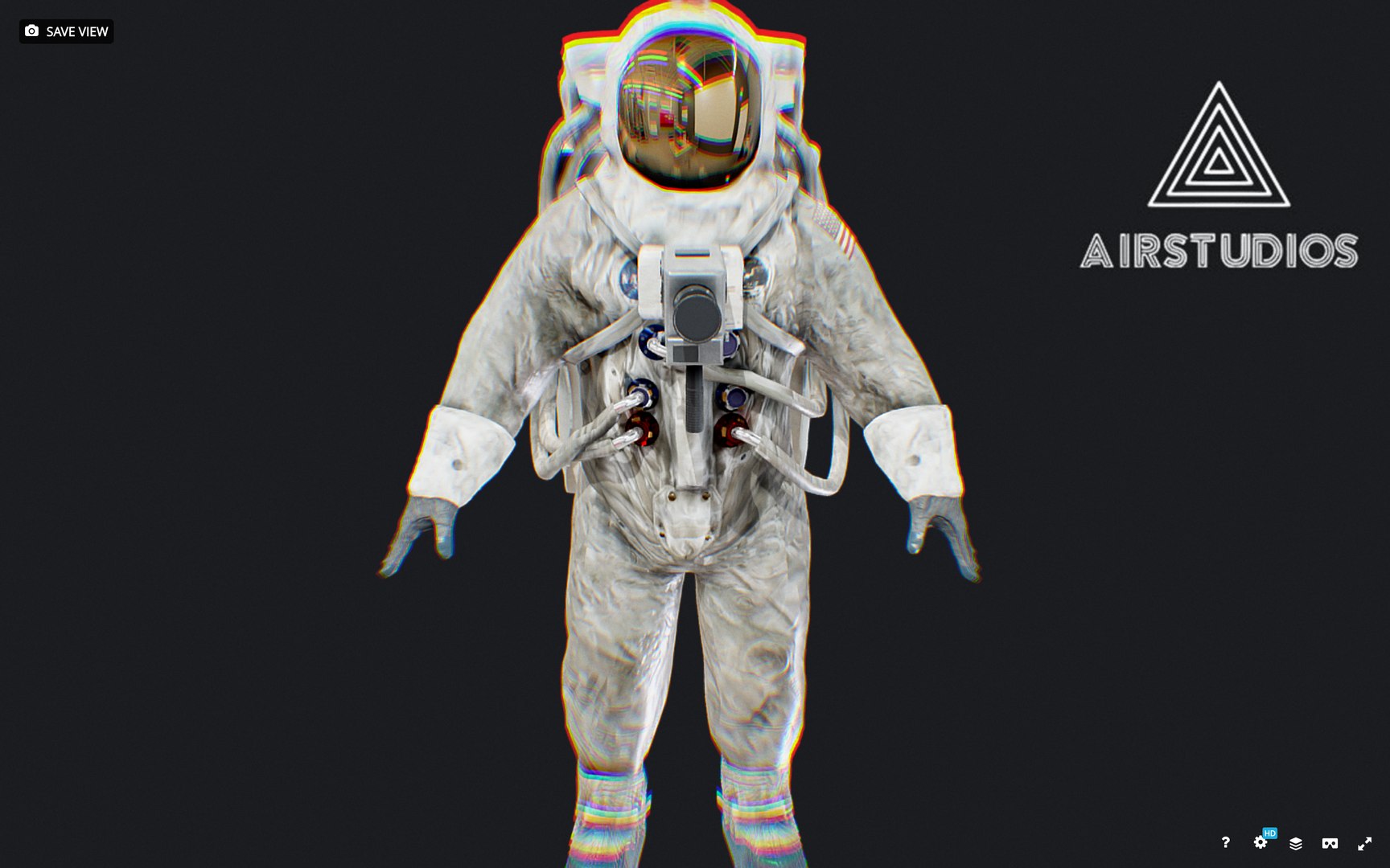 3D Neil Armstrong Astronaut Space Suit - TurboSquid 1886032