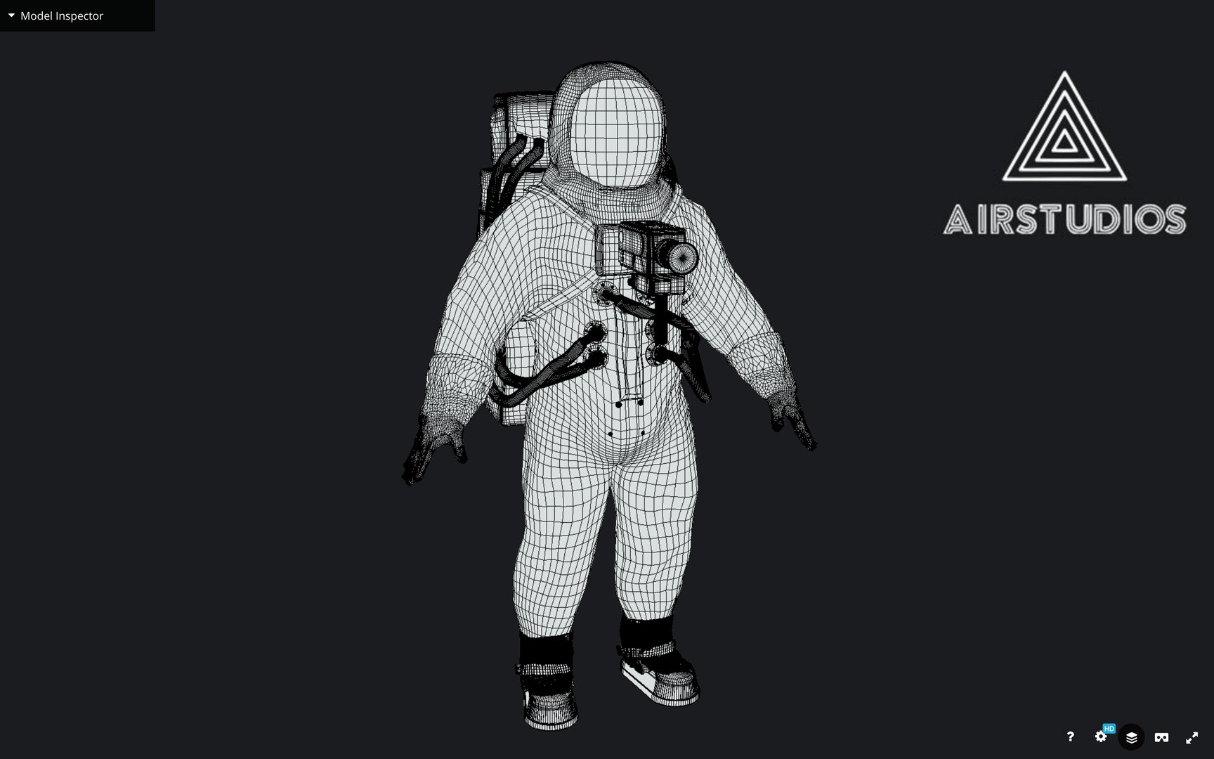 3D Neil Armstrong Astronaut Space Suit - TurboSquid 1886032