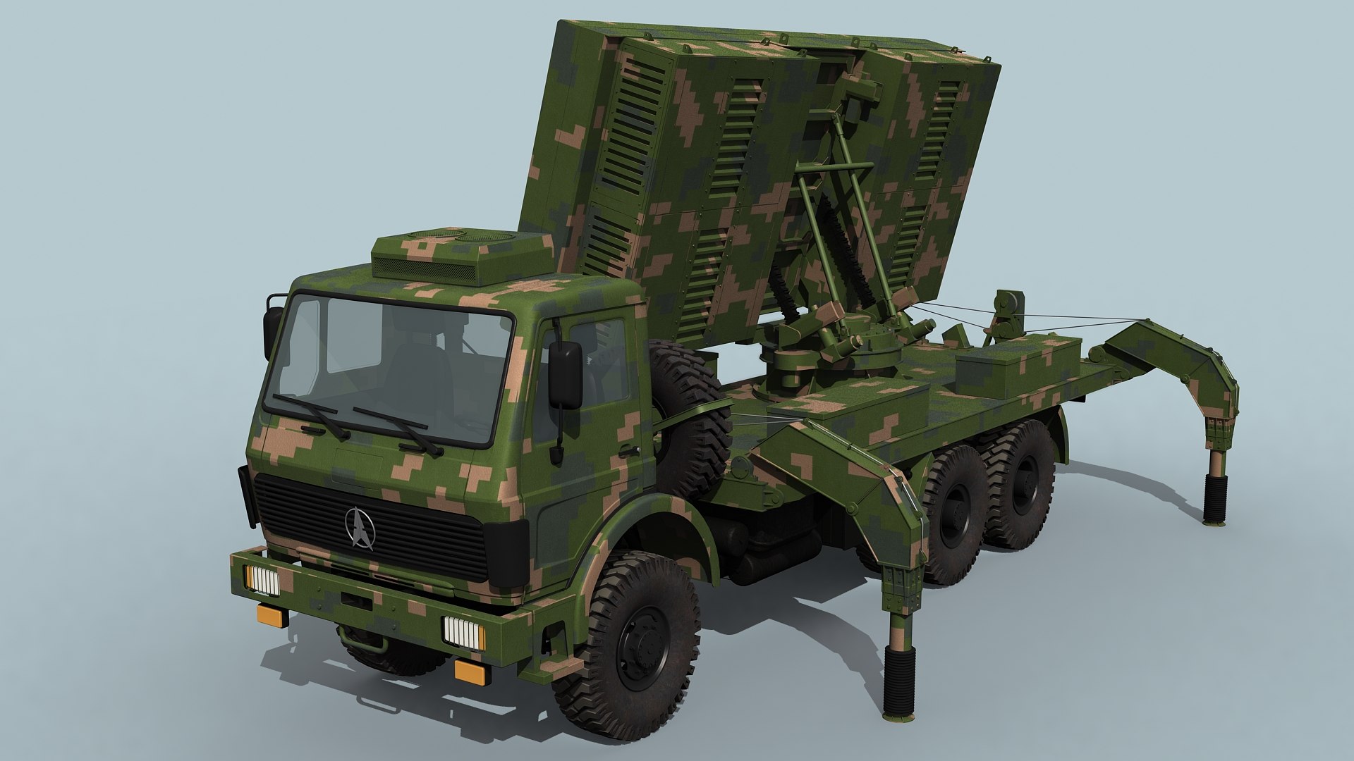 3D Type 305A Radar Model - TurboSquid 1831797