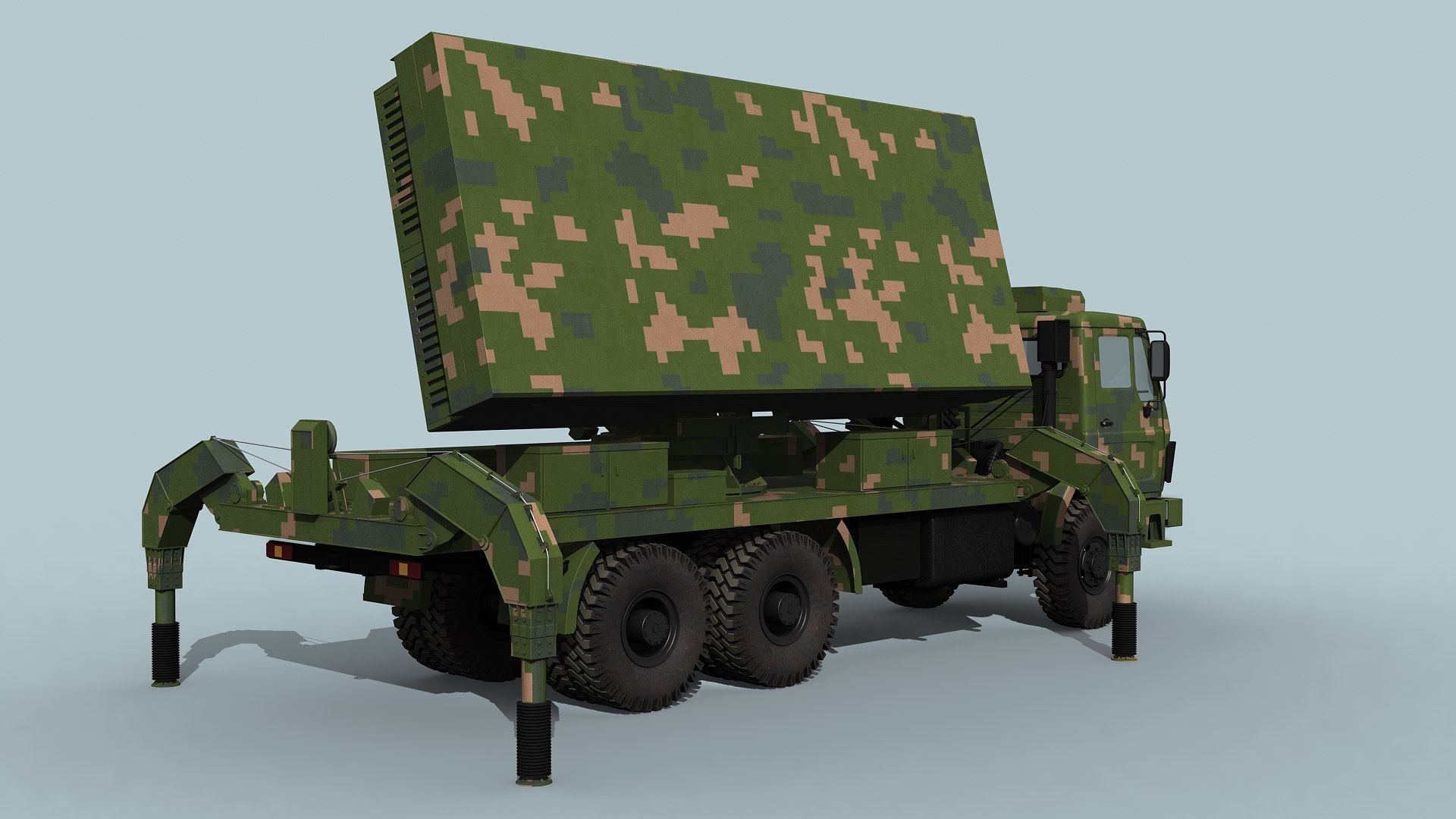 3D Type 305A Radar Model - TurboSquid 1831797