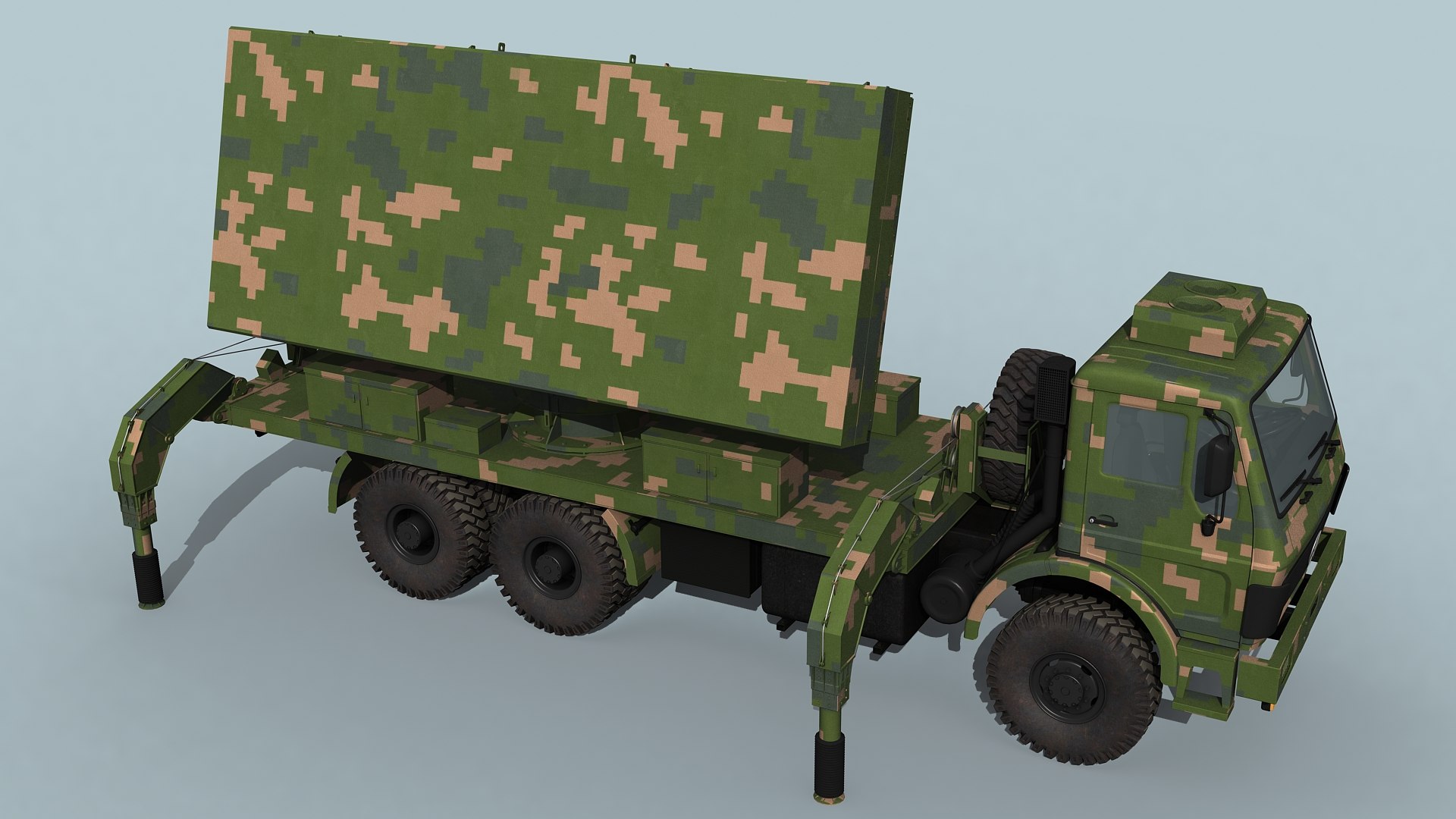 3D Type 305A Radar Model - TurboSquid 1831797