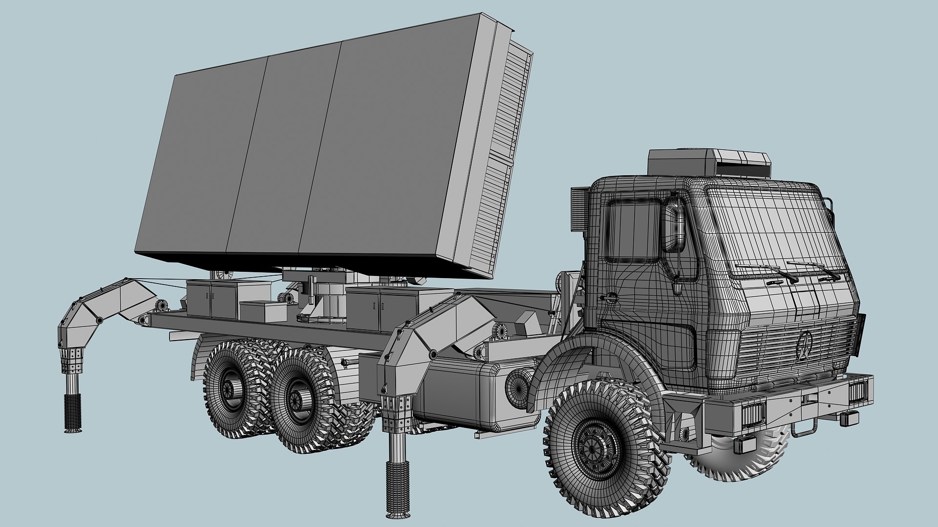 3D Type 305A Radar Model - TurboSquid 1831797