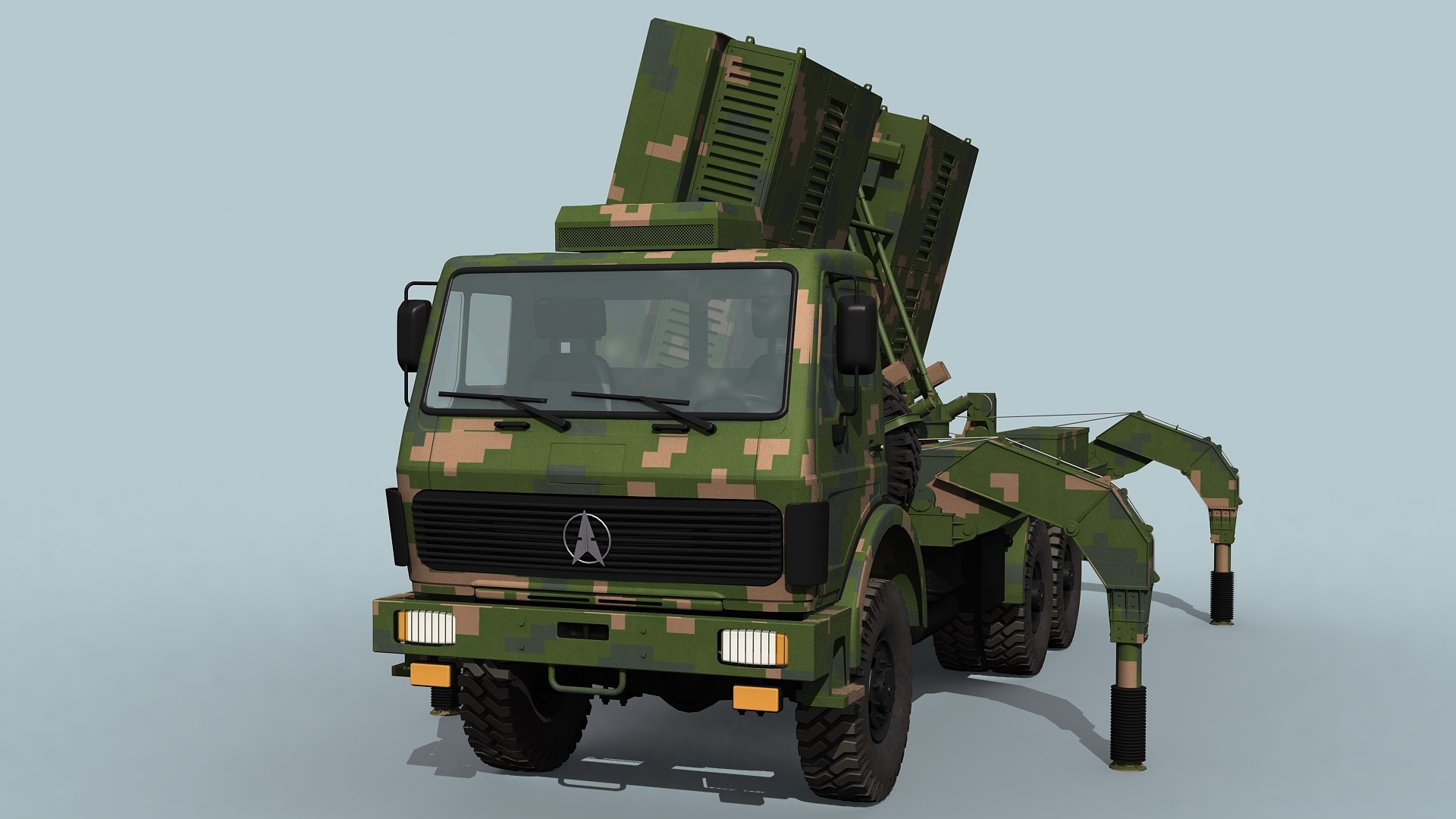 3D Type 305A Radar Model - TurboSquid 1831797
