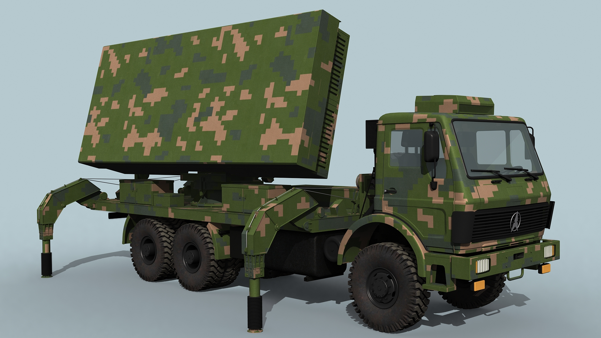3D Type 305A Radar Model - TurboSquid 1831797