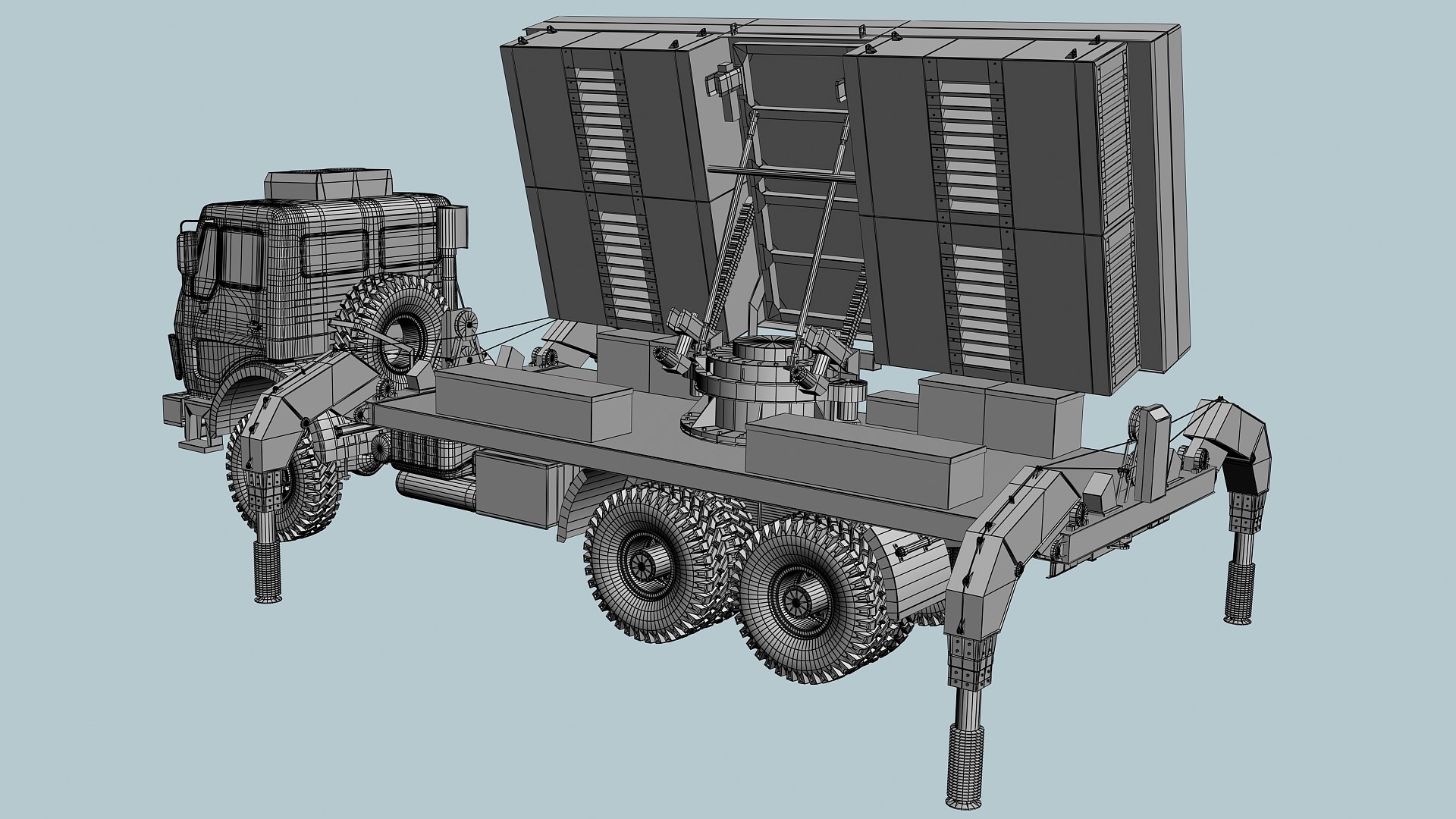 3D Type 305A Radar Model - TurboSquid 1831797