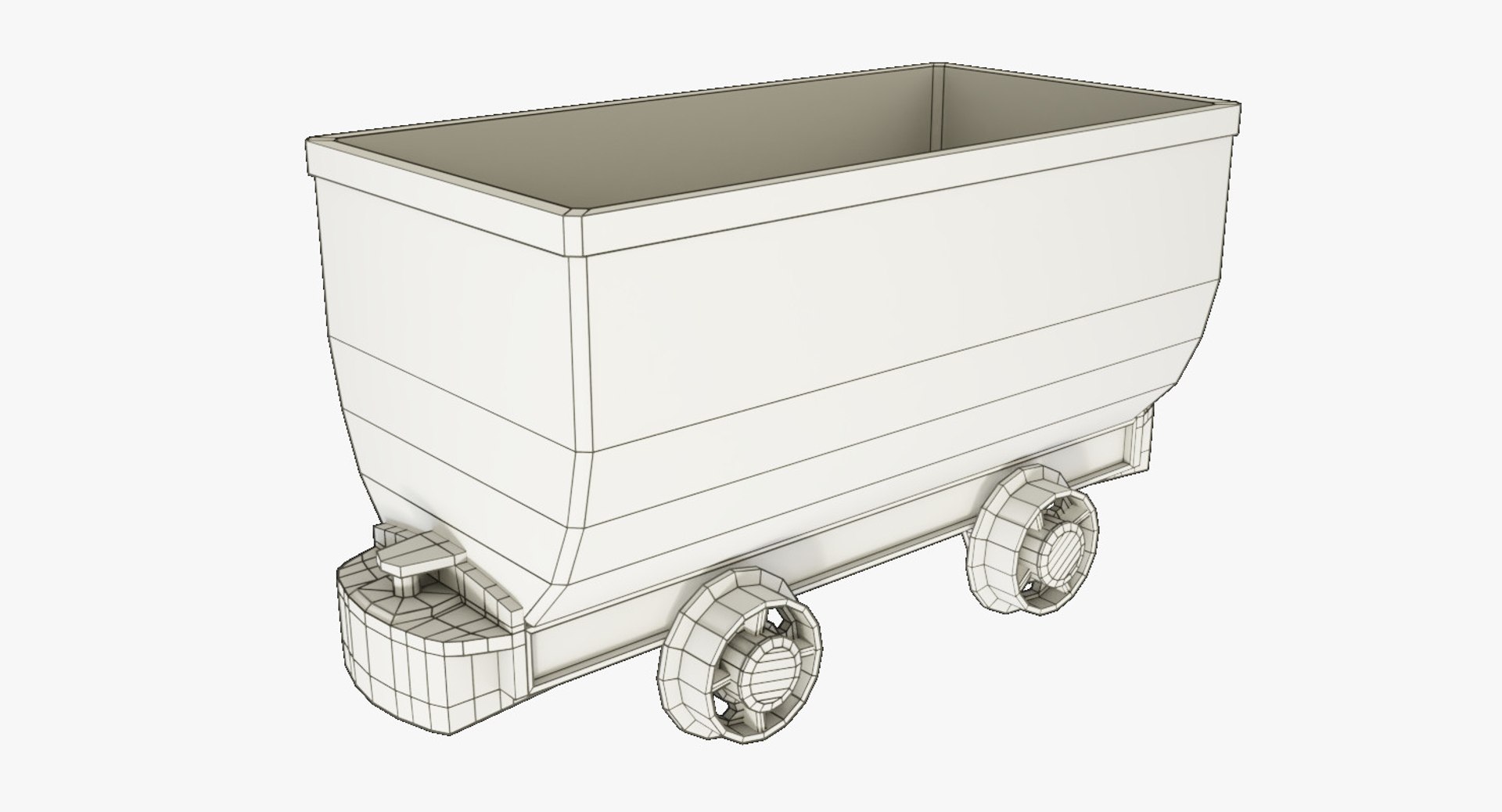 Trolley 3D Model - TurboSquid 1269569