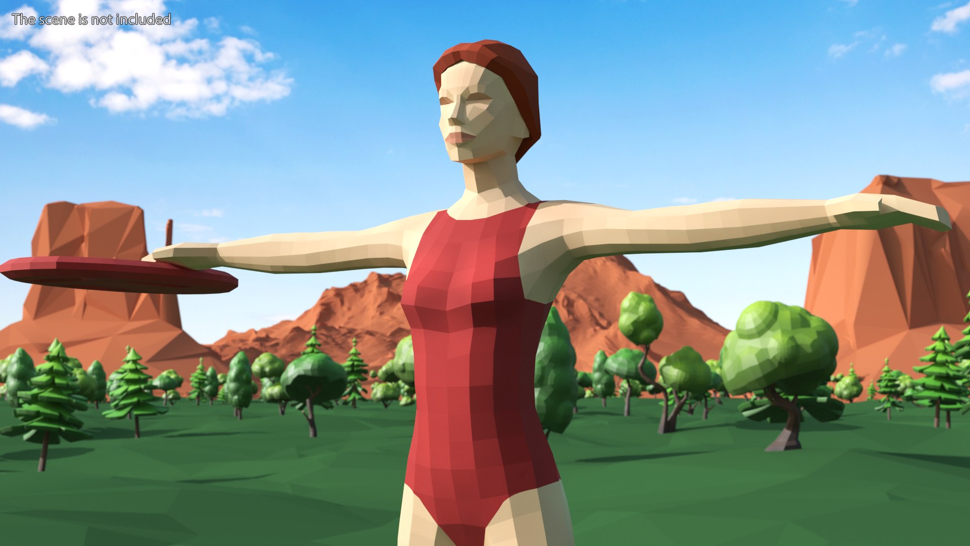 3D Lifeguard Low Poly Rigged For Maya Model - TurboSquid 2191987