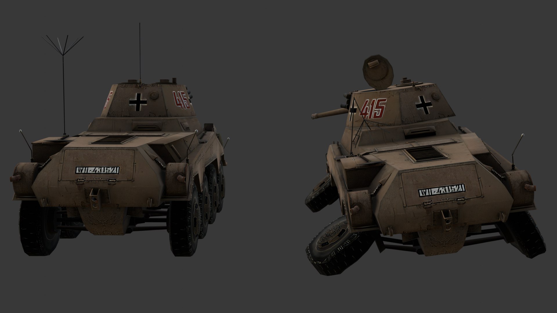 Free 3D Puma Tanks - TurboSquid 2275066