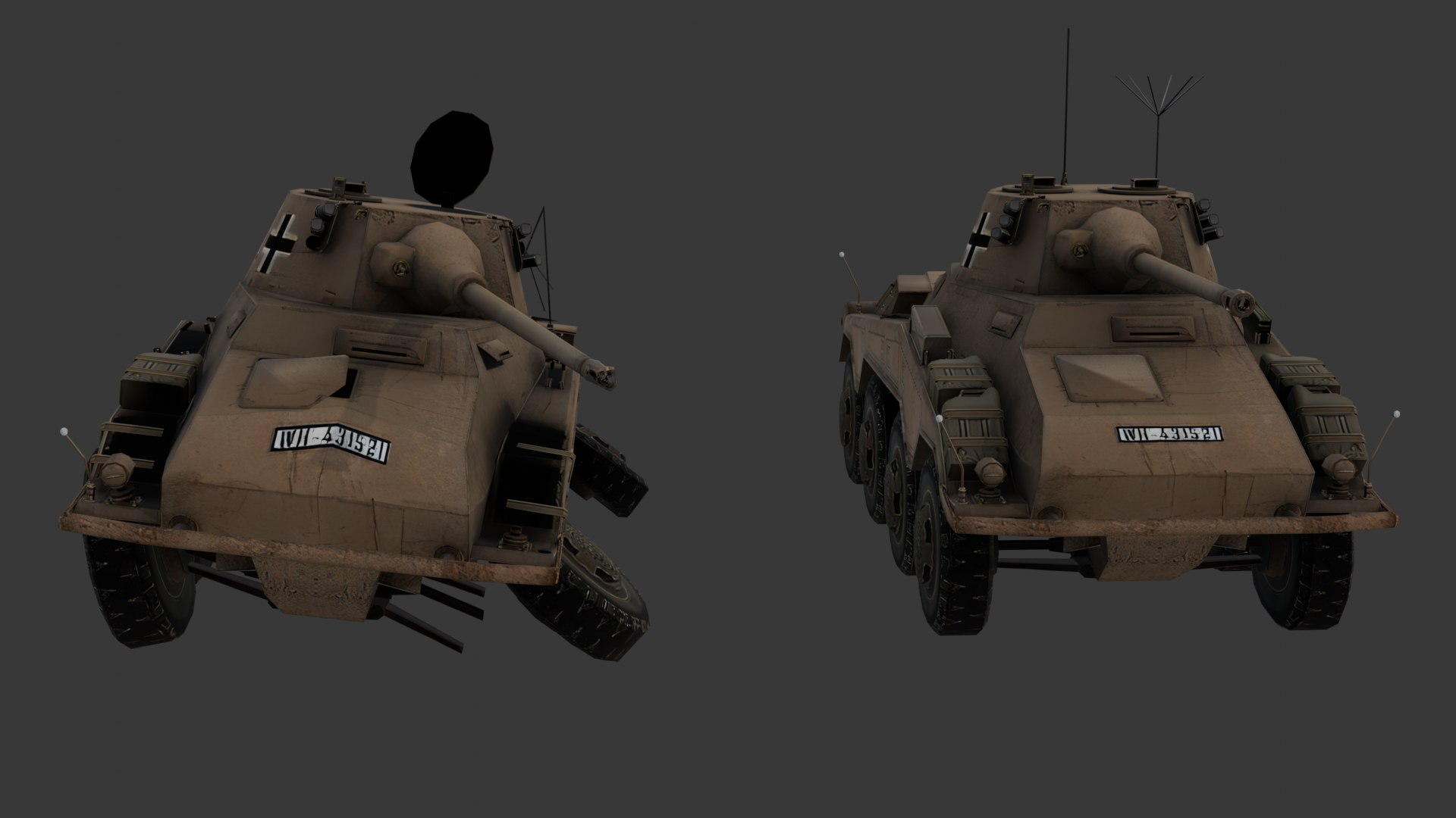Free 3D Puma Tanks - TurboSquid 2275066