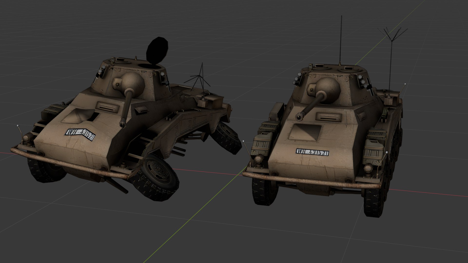 Free 3D Puma Tanks - TurboSquid 2275066