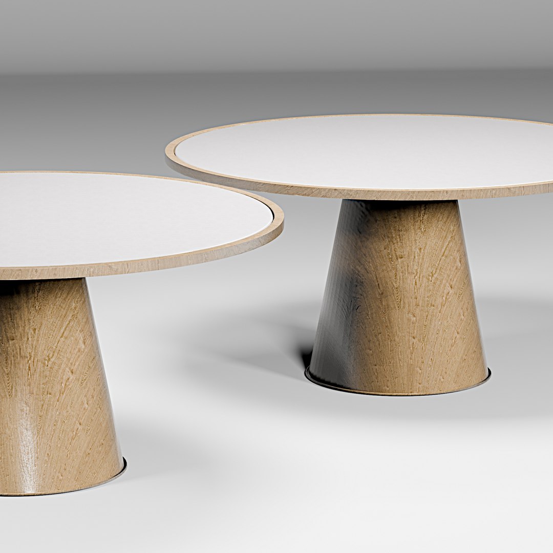 3D MATERIC Round Dining Table By Porro Model - TurboSquid 2383428