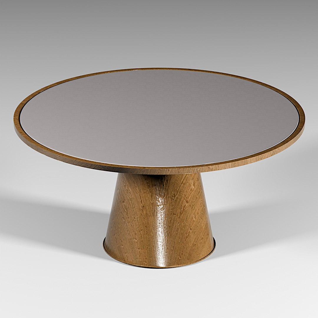 3D MATERIC Round Dining Table By Porro Model - TurboSquid 2383428