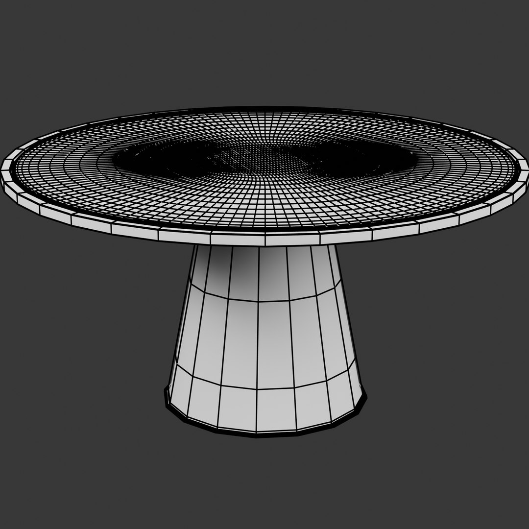 3D MATERIC Round Dining Table By Porro Model - TurboSquid 2383428