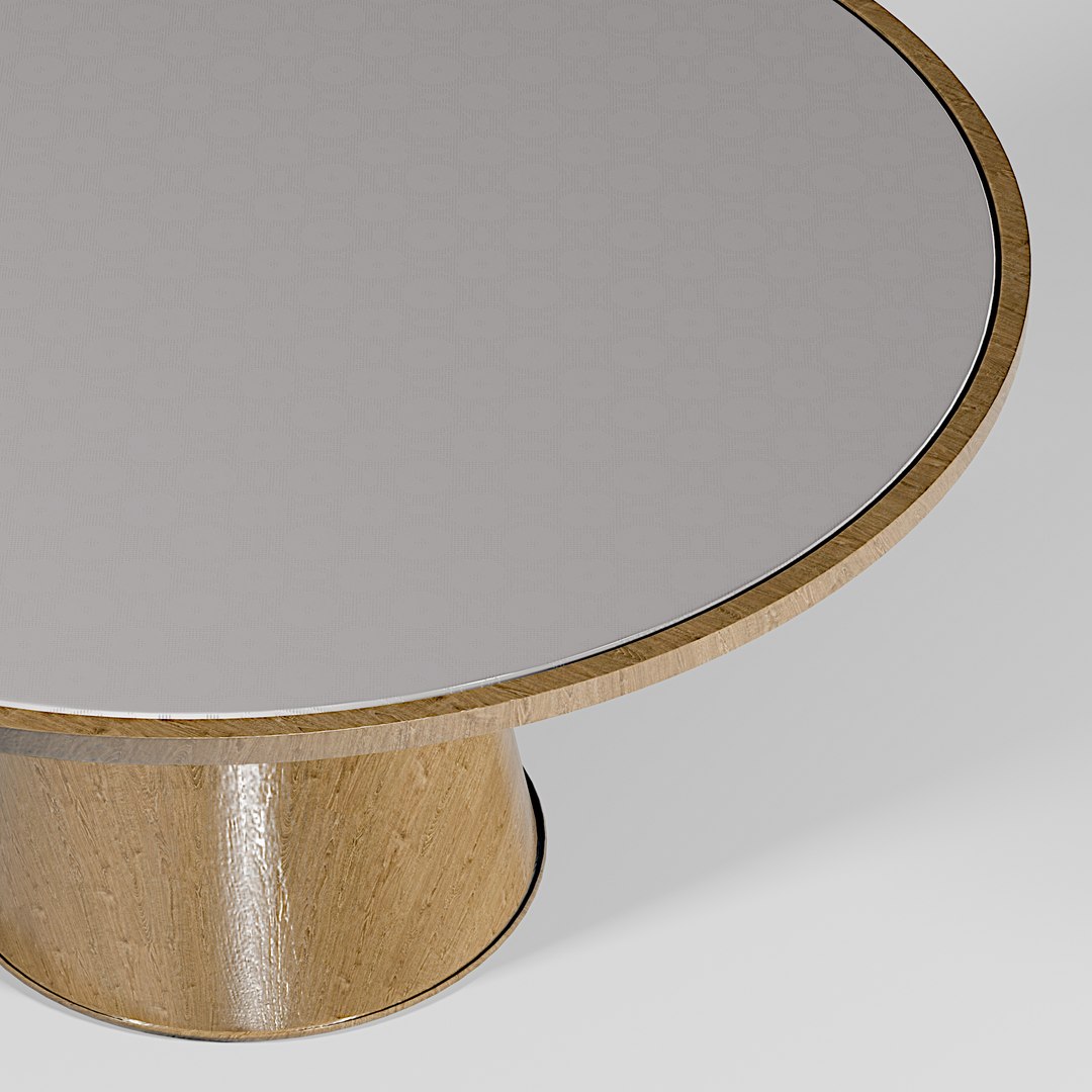 3D MATERIC Round Dining Table By Porro Model - TurboSquid 2383428