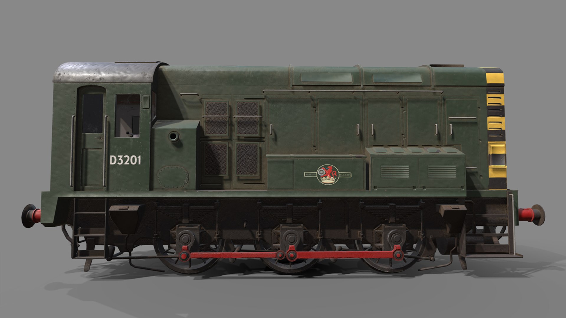 3D Model Class 08 Diesel - TurboSquid 1899868