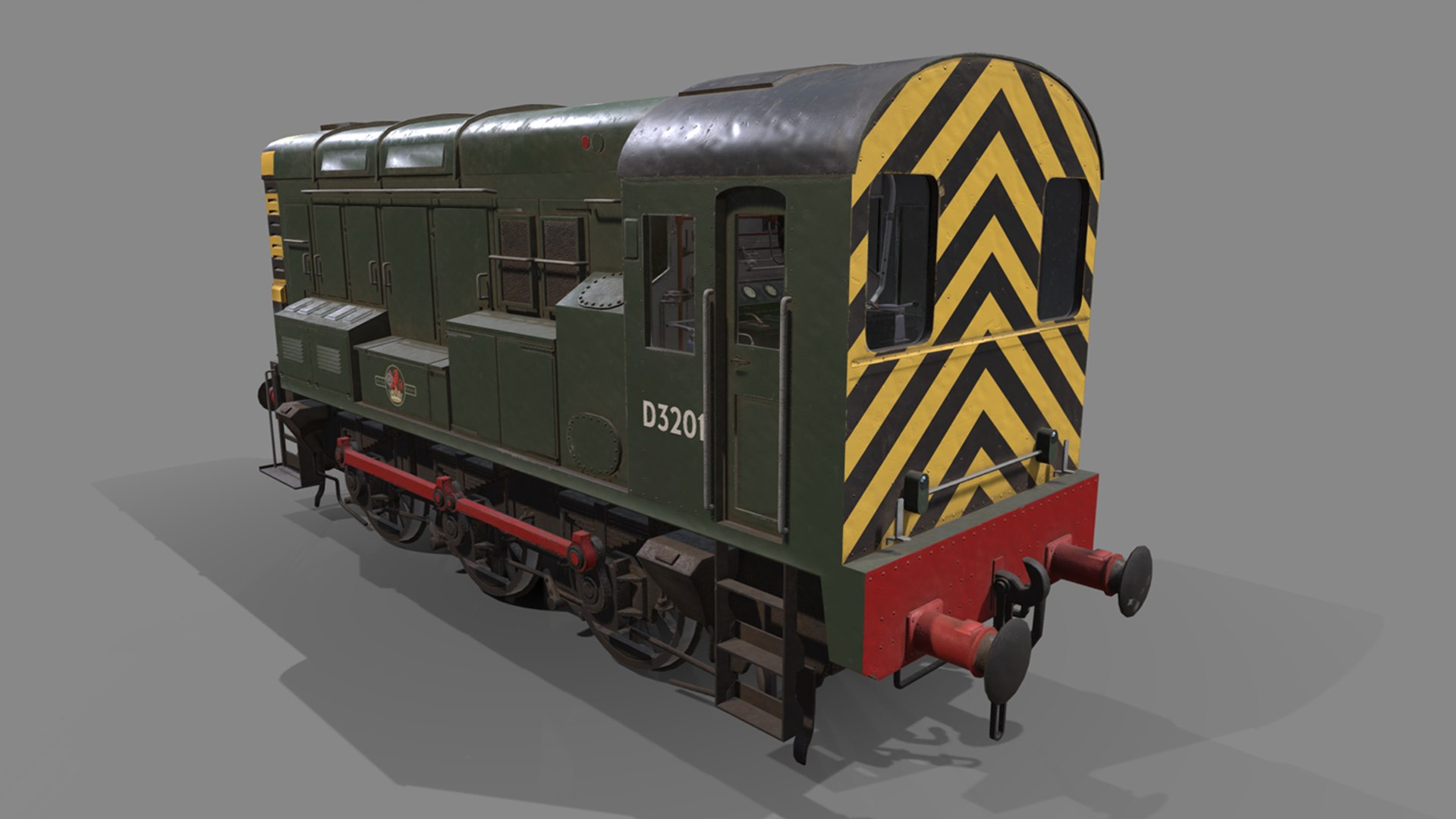 3D Model Class 08 Diesel - TurboSquid 1899868