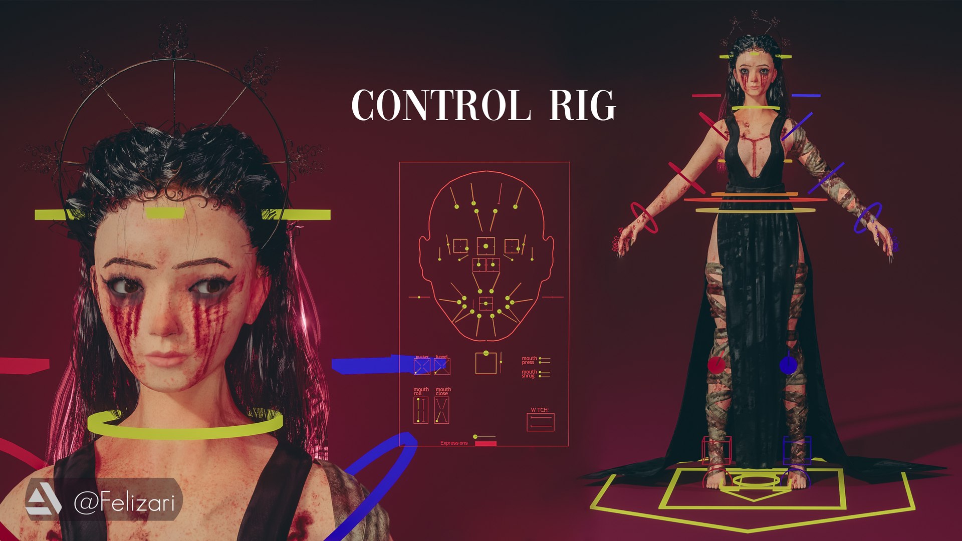 3D Elara game-ready character model - TurboSquid 2152766